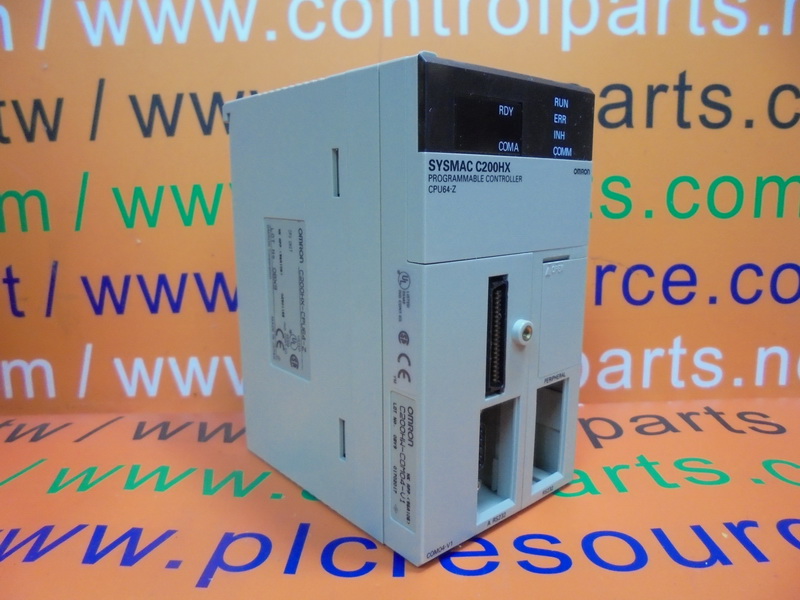 OMRON SYSMAC C200HX PROGRAMMABLE CONTROLLER CPU64-Z - 裕益科技自動化設備可程式編碼器PLC分散式控制系統DCS